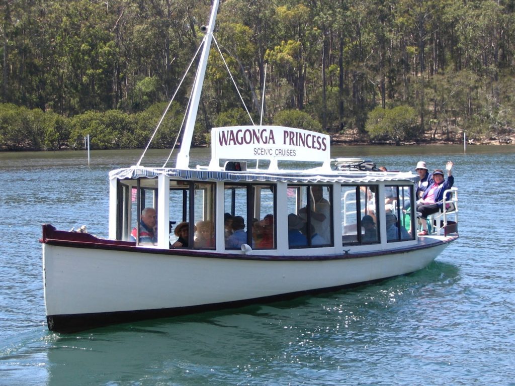 The Vessel - Wagonga Inlet cruises